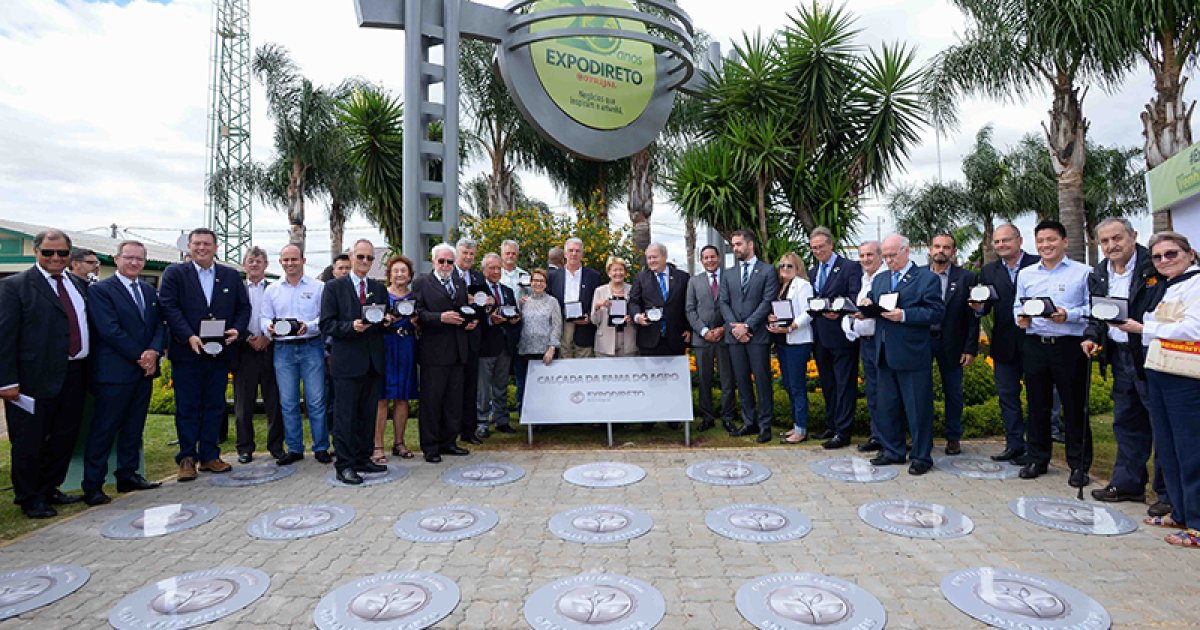 Expodireto - Notícias - Expodireto ganha Calçada da Fama